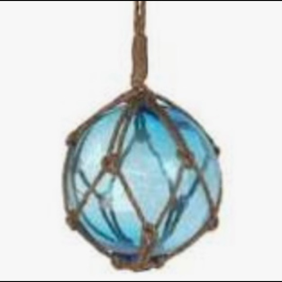 nautical etched glass | Dining | Green Floater Nautical Ball | Poshmark